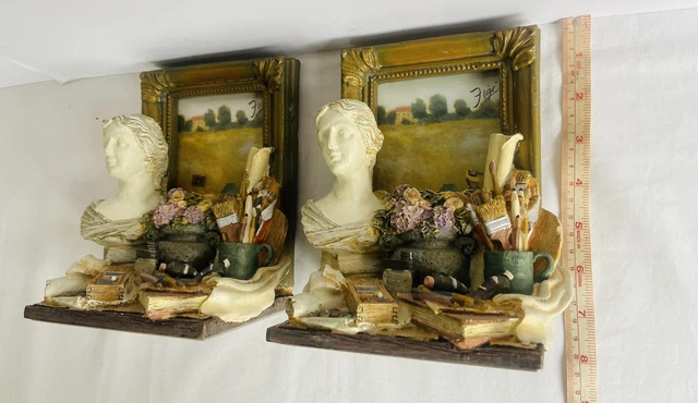 FIGI GRAPHICS STILL Life Vintage 1994 Photo Book Ends Art Home Deco San ...