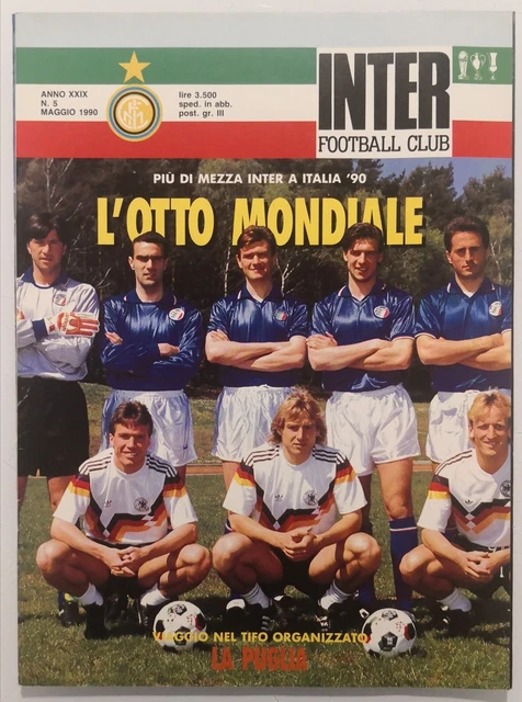 INTER FOOTBALL CLUB Rivista N.5 Maggio 1999 Baggio Roberto Aldo ...