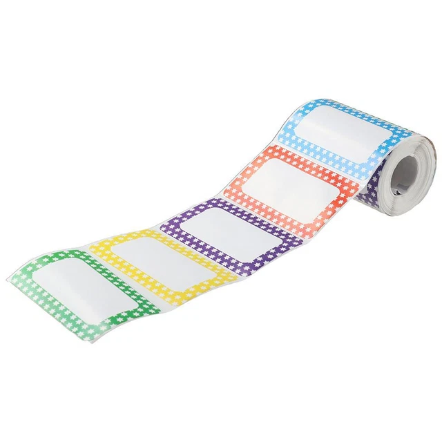 MULTI-COLOR IDENTIFICATION BADGES Paper Name Tag Labels Office EUR 13 ...