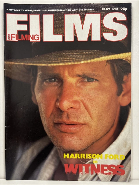 FILMS AND FILMING May 1985 Issue 368 Harrison Ford In Witness ...