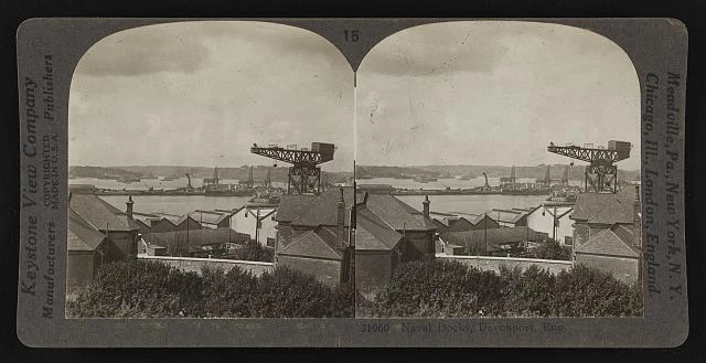NAVAL DOCKS, DEVONPORT, Eng England Old Photo EUR 6,53 - PicClick FR