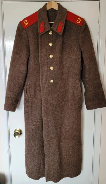 COLD WAR SOVIET Army USSR CCCP Motorised Infantry uniform Greatcoat ...