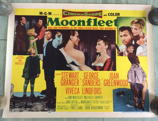 LES CONTREBANDIERS DE Moonfleet 1955 Fritz Lang 3 Affiches Originales Us EUR 150,00 - PicClick FR