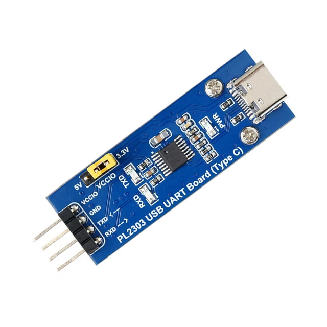 PL2303 USB TO UART Module TTL Serial Module USB UART Board 3.3V/5V Output Type C £6.74 - PicClick UK