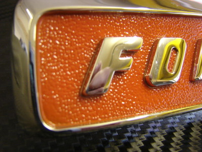 * FORDSON SUPER Major Bonnet Side Badge X1 Best Available better than ...
