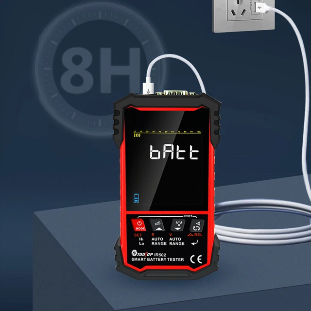 USEFUL IR500/IR502 BATTERY Internal OHM Meter 120V 0.000mω-500ω Battery ...