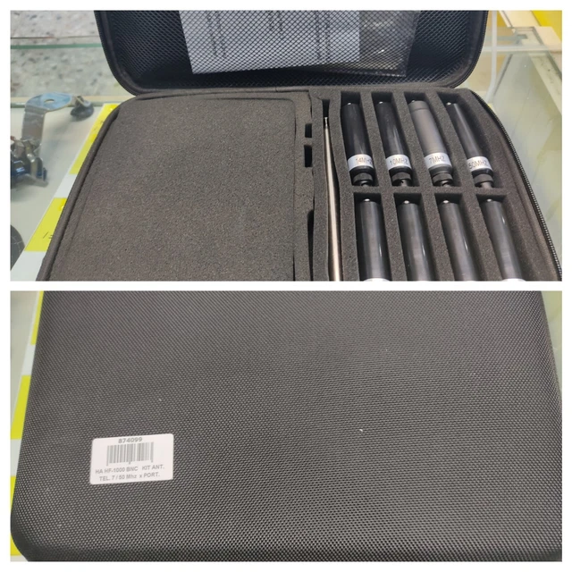 COMTRAK HA-HF 1000 Anten. Télescopique 8 Bobinehf / 50/144 BNC + Sac ...