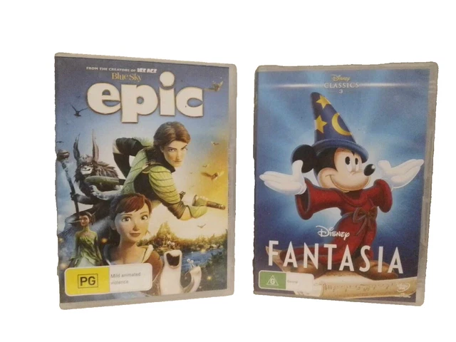 DVD BUNDLE KIDS Animated: Finding Nemo/Despicable me/Fantasia/Monsters ...