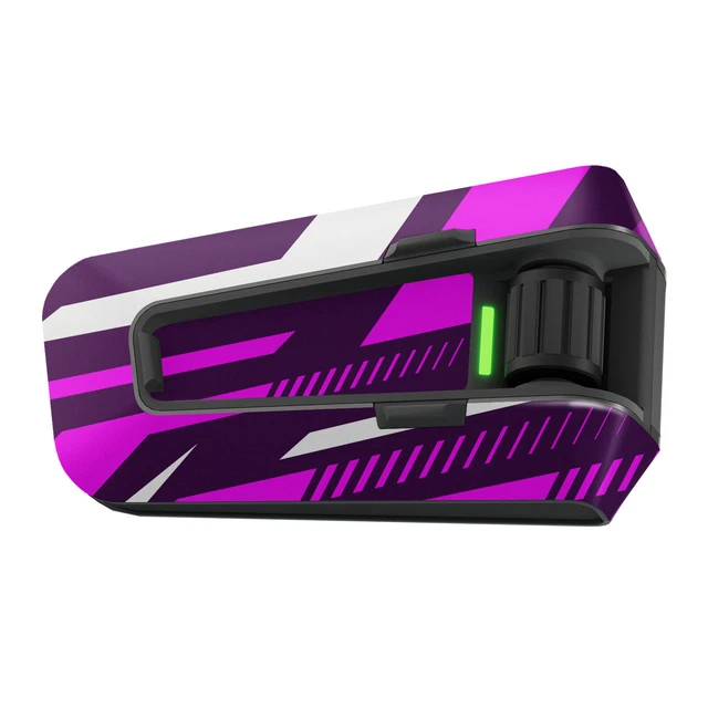 FOR CARDO PACKTALK Edge Neo Pro Matte Skin Sticker Removable Pink ...