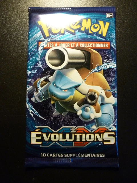 BOOSTER POKÉMON EVOLUTIONS, Tortank, neuf, non-pesé, scellé, France EUR ...