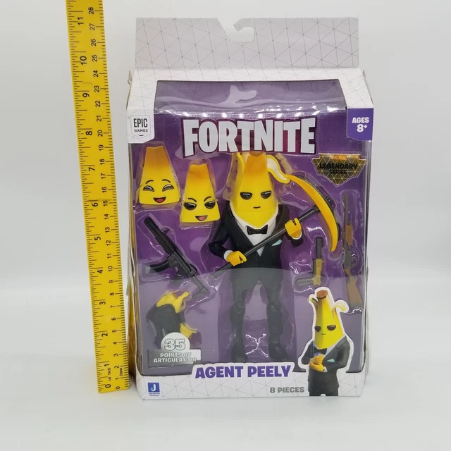 FIGURINE FORTNITE LEGENDARY Series AGENT Banana PEELY 6 POUCES Epic ...