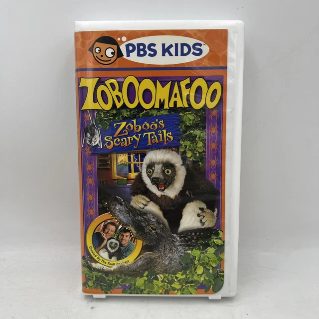 ZOBOOMAFOO ZOBOO'S SCARY Tails 2001 PBS Kids Show Screener Copy VHS ...