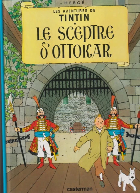 LES AVENTURES DE TINTIN Le Sceptre d´..., Casterman 1975 HC-COMICALBUM ...