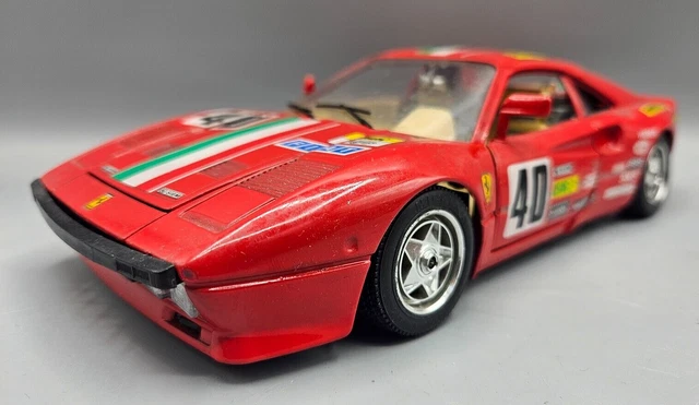 BBURAGO FERRARI GTO 1/18 1984 EUR 1,00 - PicClick FR
