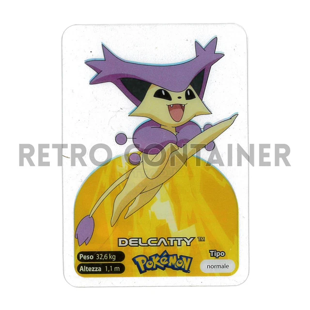 NINTENDO POKEMON LAMINCARDS EDIBAS Cards 2006 - ITA - 301 Delcatty EUR ...