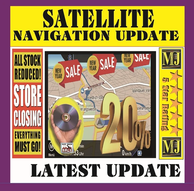 BENTLEY SAT NAV Map Continental GT Flying Spur GTC CD MAP UPDATE £17.00 ...