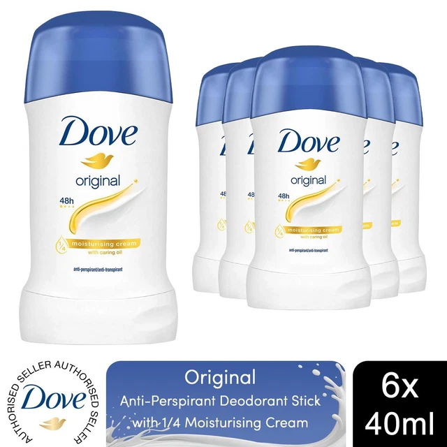 DOVE AP STICK Deo Original with ? Moisturising Cream 48h Fresh ...
