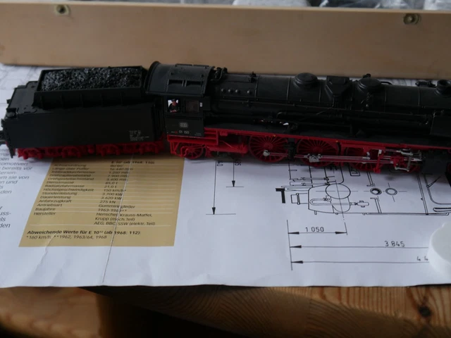 ROCO SPUR H0 Baureihe 01 (43242) Dampflok der DB DC - Digital-Museumsedition, EUR 105,00 ...