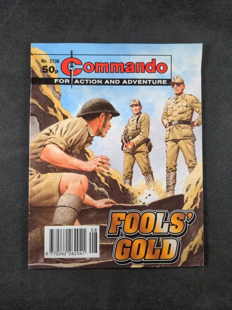 COMMANDO COMIC ISSUE Number 2730 Fools Gold £4.45 - PicClick UK