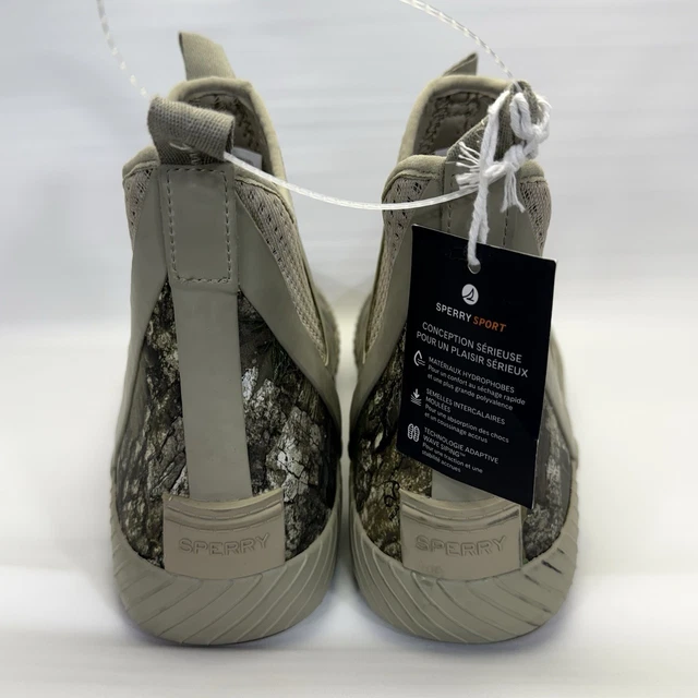SPERRY CUTWATER DECK shoes Boots Men’s 13 realtree camo olive £34.75 ...