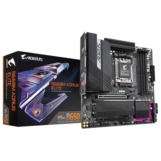 GIGABYTE B650M AORUS ELITE motherboard £163.25 - PicClick UK