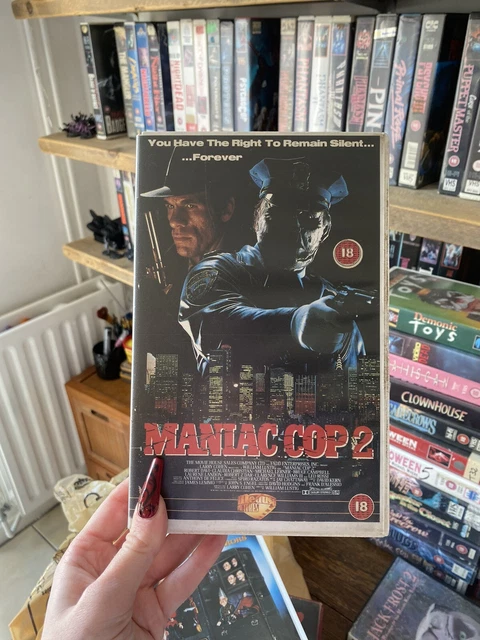 MANIAC COP 2 Vhs Big Box Ex Rental Horror £34.00 - PicClick UK