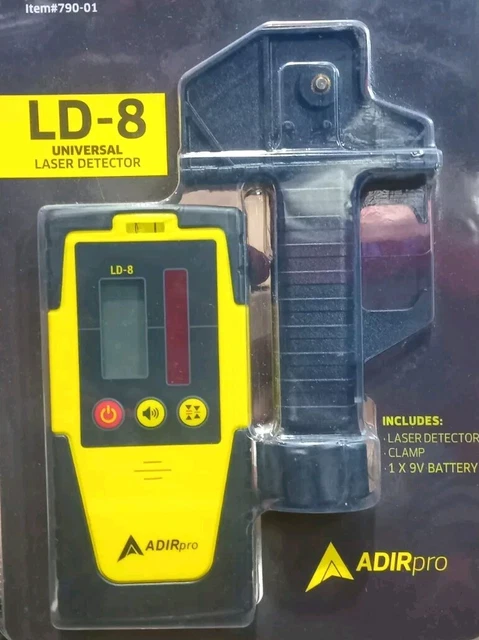 UNIVERSAL ROTARY LASER Detector ld8 Digital Rotary Laser Receiver With ...