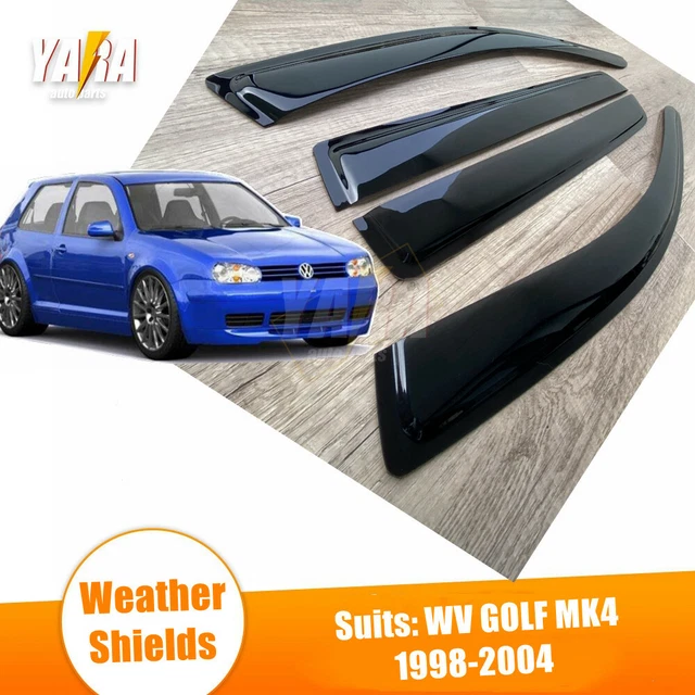 FOR VW VOLKSWAGEN GOLF 4th Gen MK4 98-04 Weathershields Weather Shields ...