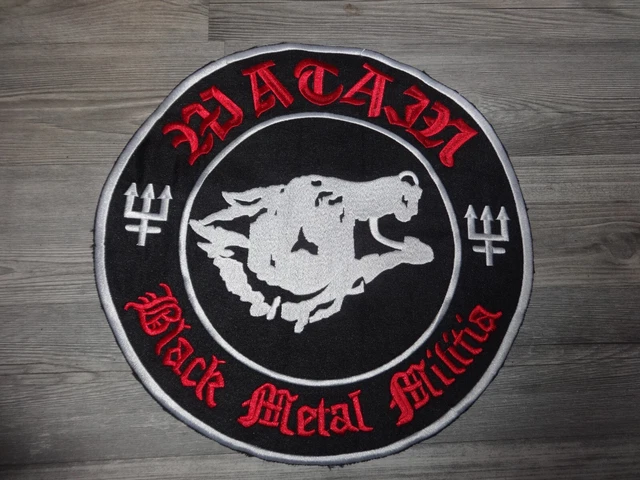 WATAIN PATCH SHAPE Backpatch Black Metal Dissection Urn Mgla EUR 33,00 ...