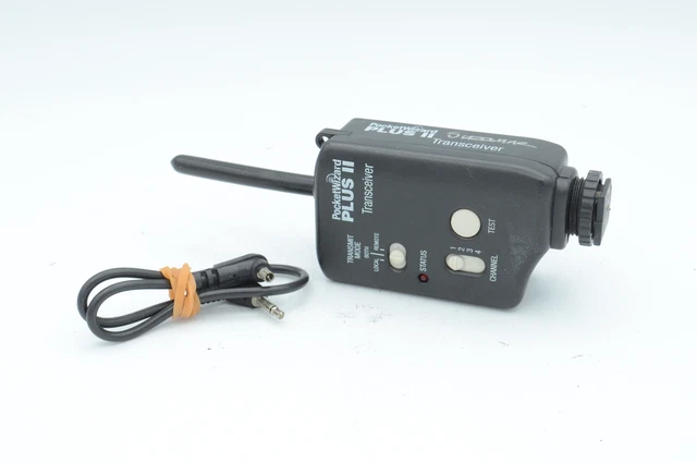 POCKET WIZARD PLUS II Radio Slave Transceiver With PC1 Cable $49.00 ...
