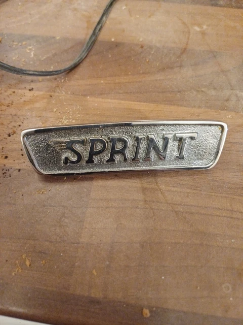 CLASSIC MINI COOPER S Sprint Mk1 BMC Bonnet Badge Speedwell Rare Works ...
