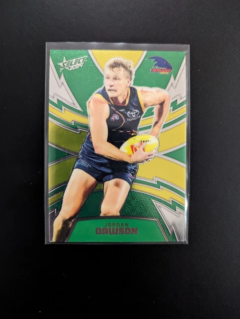 2024 FOOTY STARS Jordan Dawson Luminous Green & Gold Kmart LGG1 ...