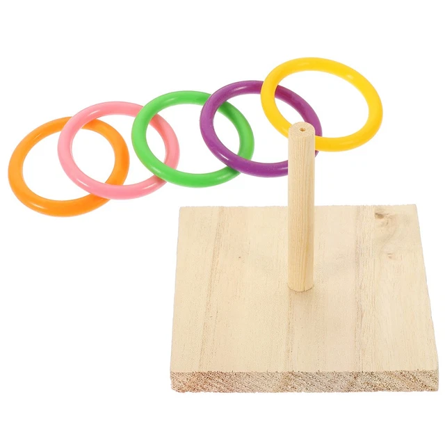 PARROT PLAYING TOY Bird Enrichment Toys Paper Ring Training Bell $19.13 ...