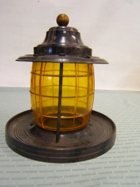 VINTAGE BAKELITE SUPERLON Pipe Stand/ Humidor 8-1/2" tall VGC £40.15 ...