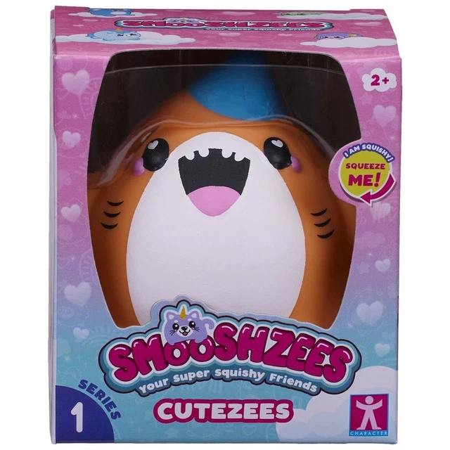 SMOOSHZEES CUTEZEES SANDI orange shark £6.51 - PicClick UK