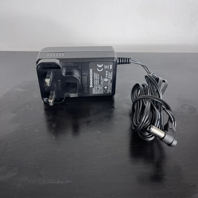 SAGEMCOM CS50001 12V 1.5A 1500MA AC-DC Power Supply Adaptor Model ...