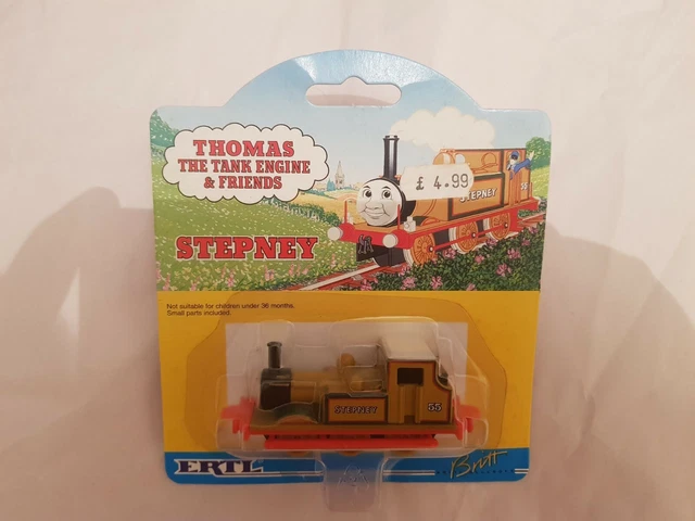 THOMAS THE TANK Engine & Friends ERTL STEPNEY TRAIN DIECAST NEW AND ...