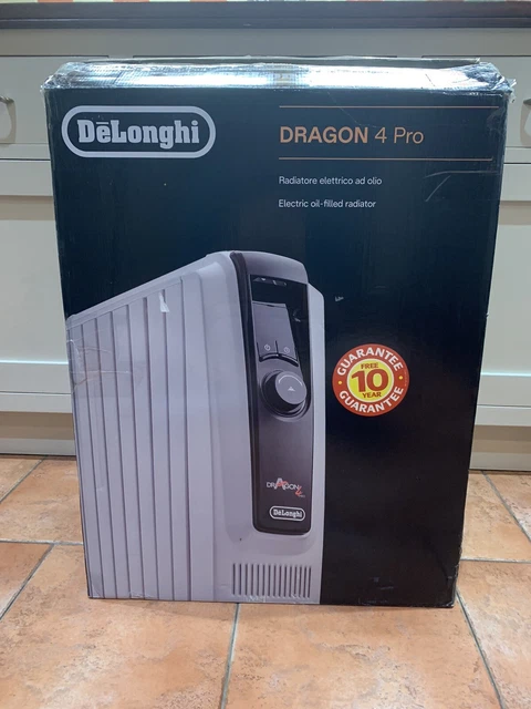 DELONGHI DRAGON 4PRO 2,5 kW radiatore riempito con olio TRDX41025E ...