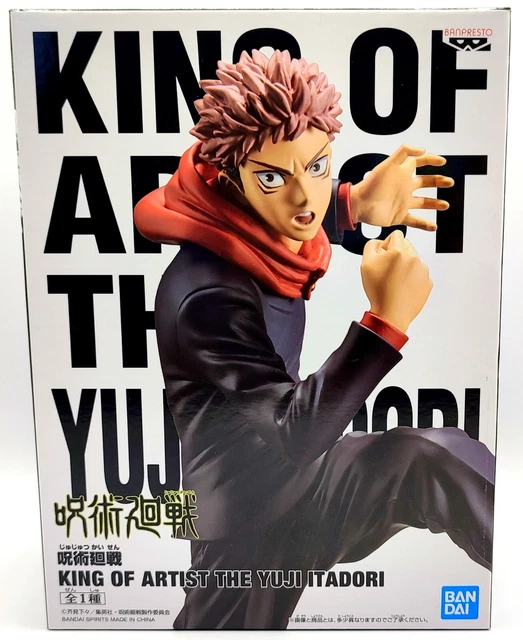 JUJUTSU KAISEN ITADORI Yuji King of Artist KOA Figure Bandai Banpresto ...