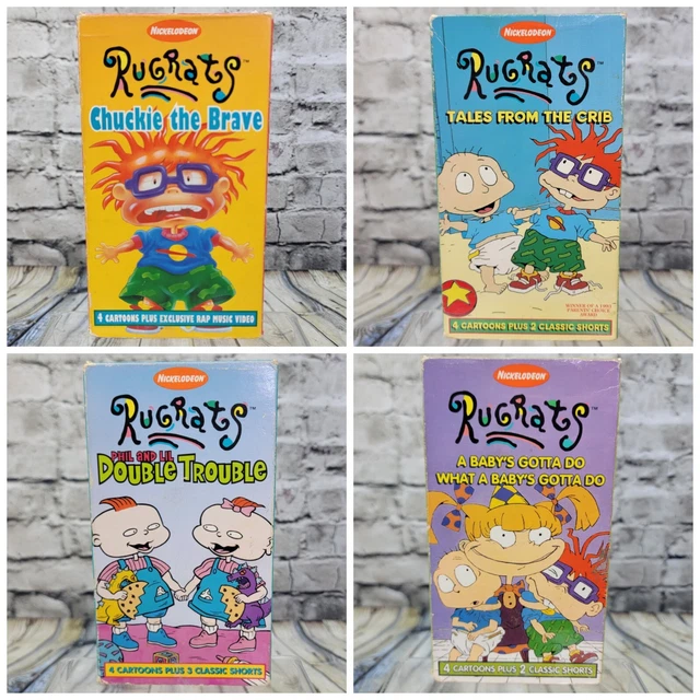 NICKELODEON RUGRATS - VHS Lot of 15 - Original Orange Movie Episode ...