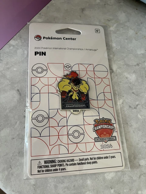 POKÉMON CENTRE LONDON Exclusive -International Championship 2024-Pin ...