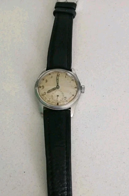 ATP MILITARY WATCH ww2 1940's WORKING WELL Cortebert Leonidas Moeris ...