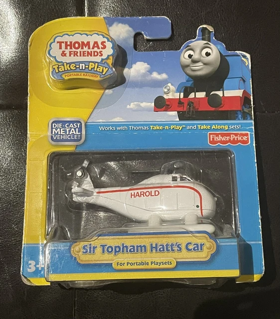 TAKE N PLAY Thomas Friends Factory Error Packaging Sealed Harold Tank ...