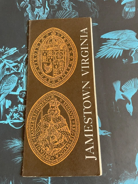 1966 JAMESTOWN VIRGINIA Travel Brochure Colonial History VA Ephemera c ...