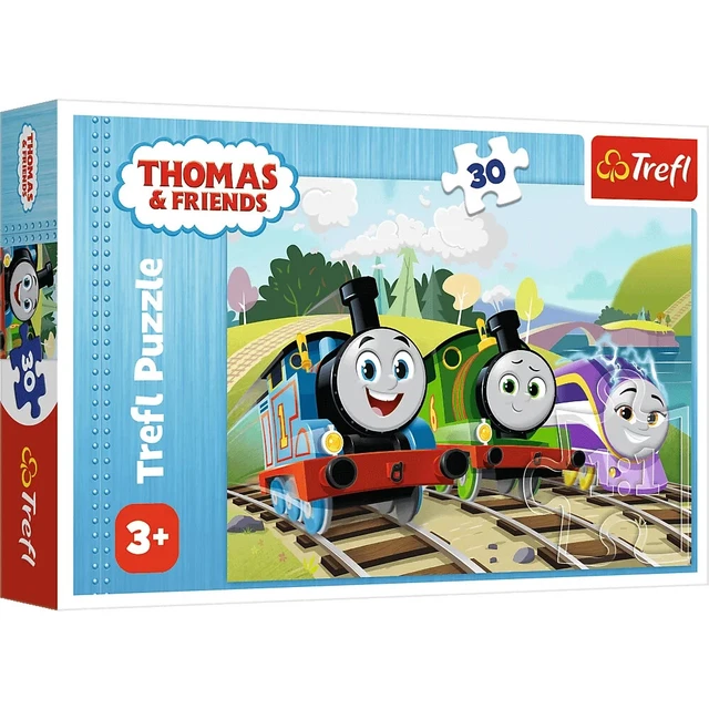 THOMAS THE TANK Engine & Friends Jigsaw Puzzle 30 Piece Percy Henry ...