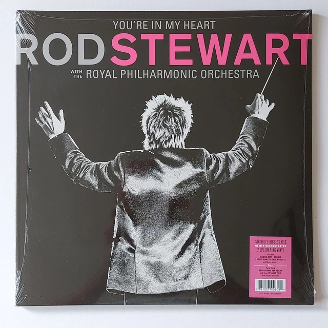 ROD STEWART & Royal Philharmonic Orc You're In My Heart PINK Vinyl ...
