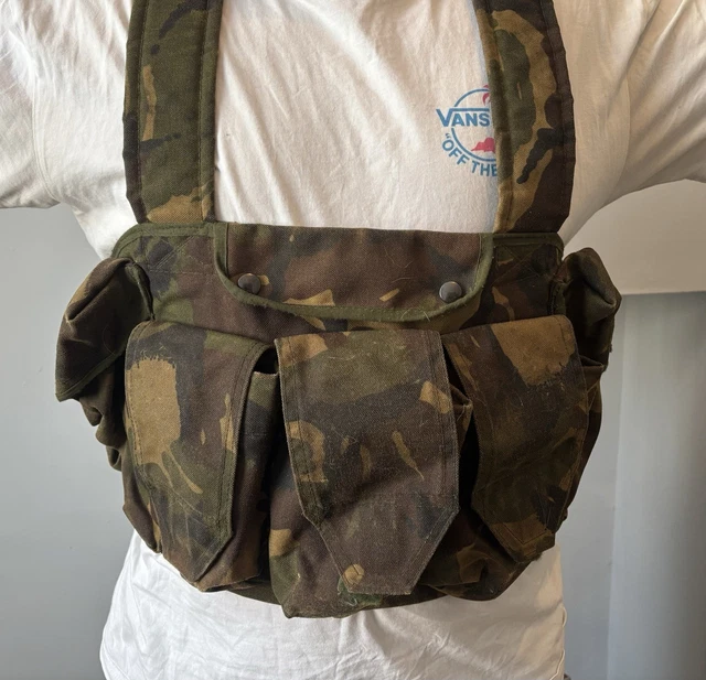 BRITISH ARMY DPM PLCE Chest Rig, Used, In Good Condition. £26.72 ...