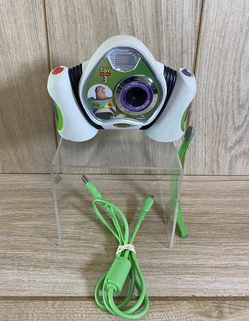 VTECH DISNEY TOY Story 3 Kidizoom Buzz Lightyear Digital Camera 2MP ...