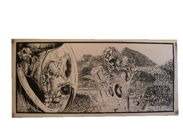 IL BASE SU Mars Poster Allen Jaeger Jr. Jr Serigrafia Firmata EUR 83,01 ...