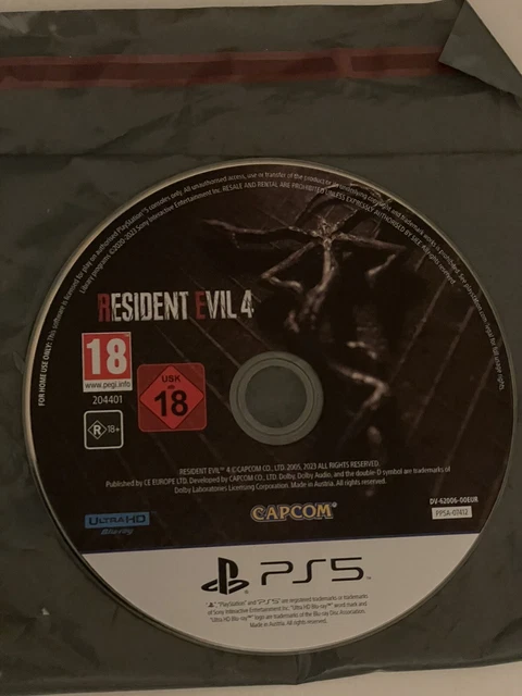 RESIDENT EVIL 4 Remake - PS5 - 2023 Standard Edition Disc Only £24.00 ...